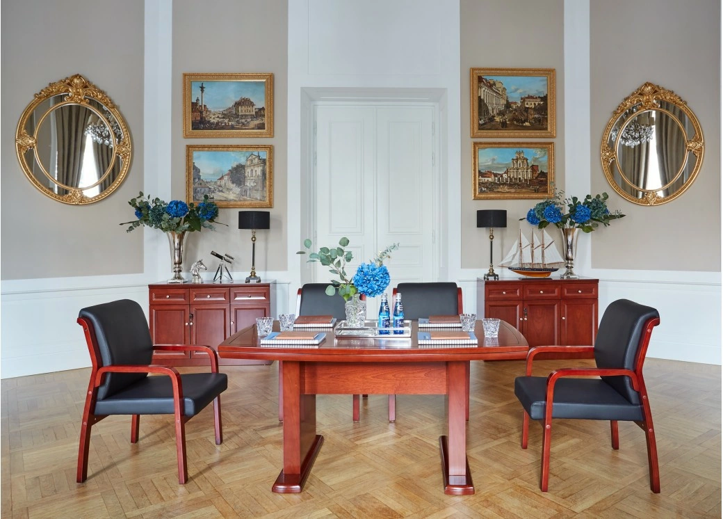 Stół konferencyjny klasyczny Convento wymiary od 160 do 240 cm