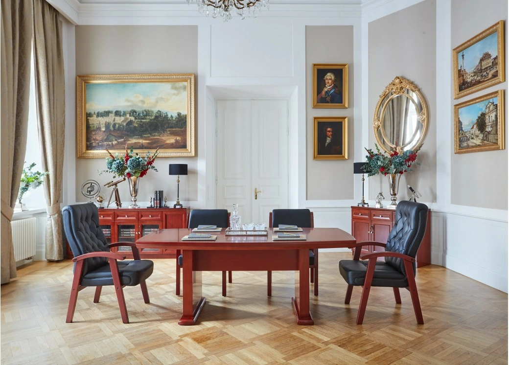 Stół konferencyjny klasyczny Convento wymiary od 160 do 240 cm